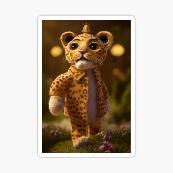 "Tiger King" Sticker for Sale by wonderlandshops | Redbubble
