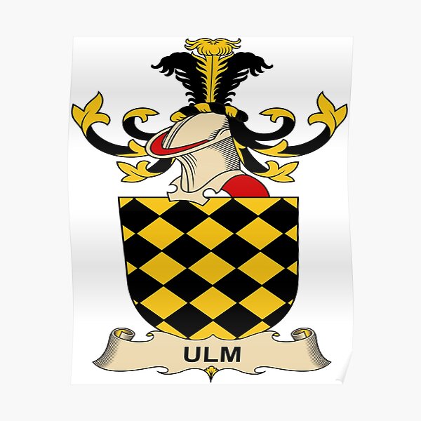 "Ulm" Poster for Sale by HaroldHeraldry | Redbubble