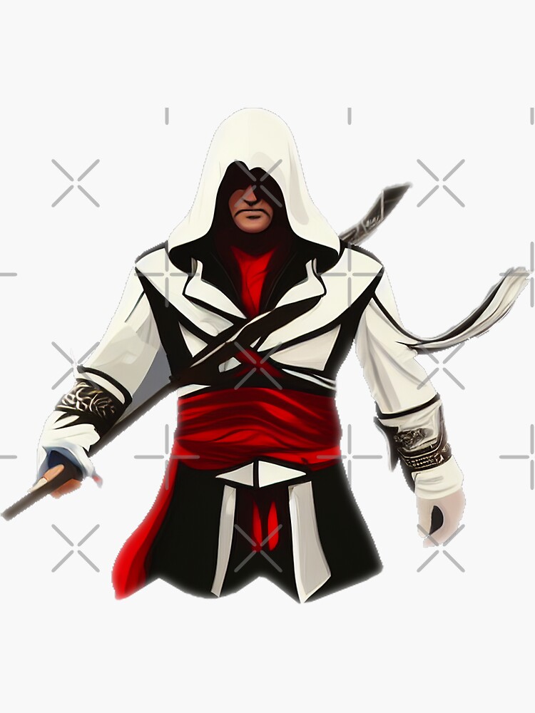 "Assassins Creed" Sticker for Sale by LightSparkles | Redbubble