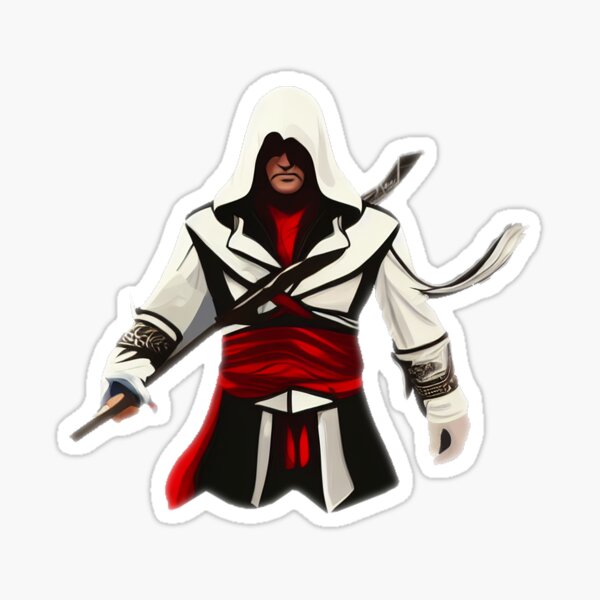 "Assassins Creed" Sticker for Sale by LightSparkles | Redbubble