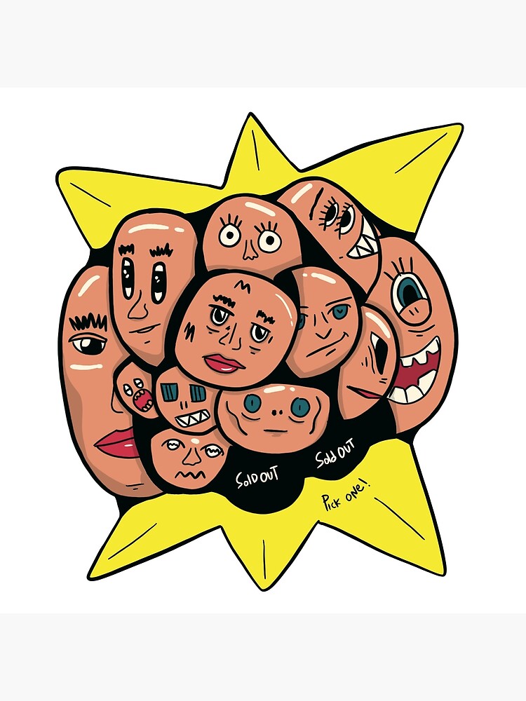 "Drippy smiley face - Pick One" Poster for Sale by xvr223 | Redbubble