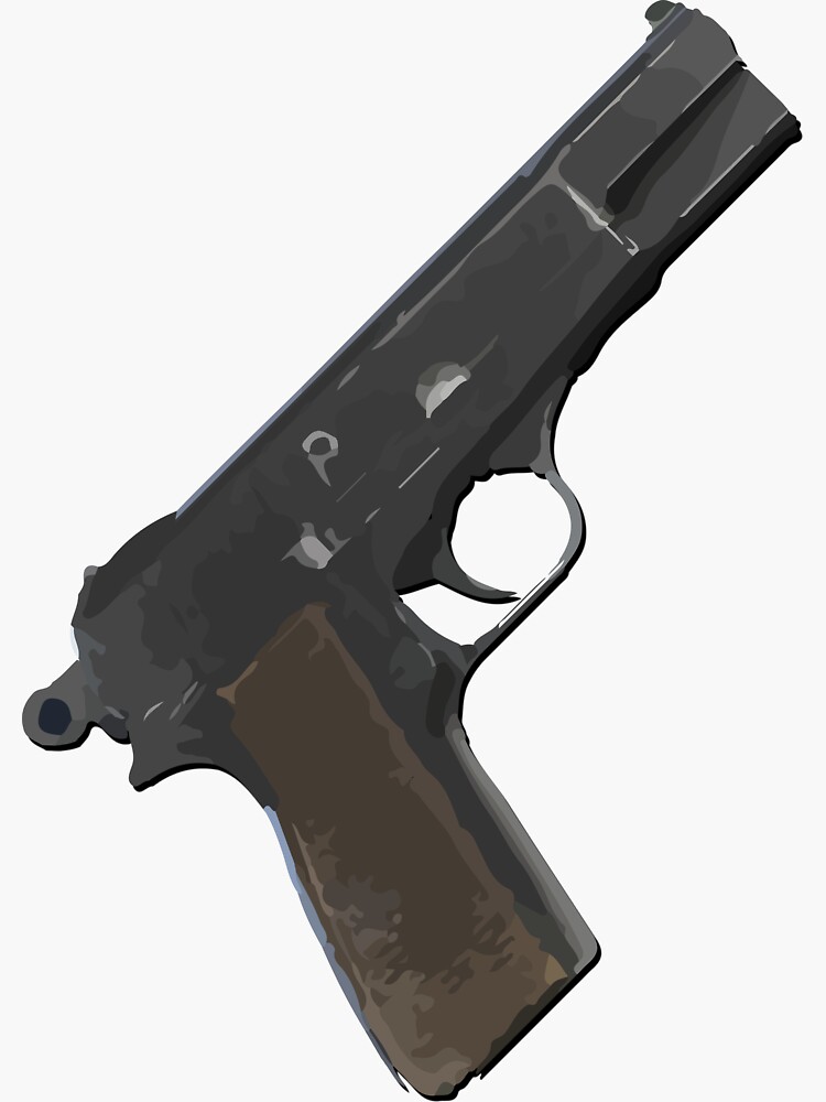 "MK1 9MM" Sticker by TortillaChief | Redbubble