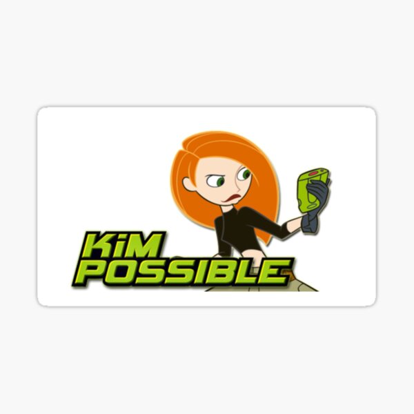 "Kim Possible " Sticker for Sale by Drakken-blue | Redbubble