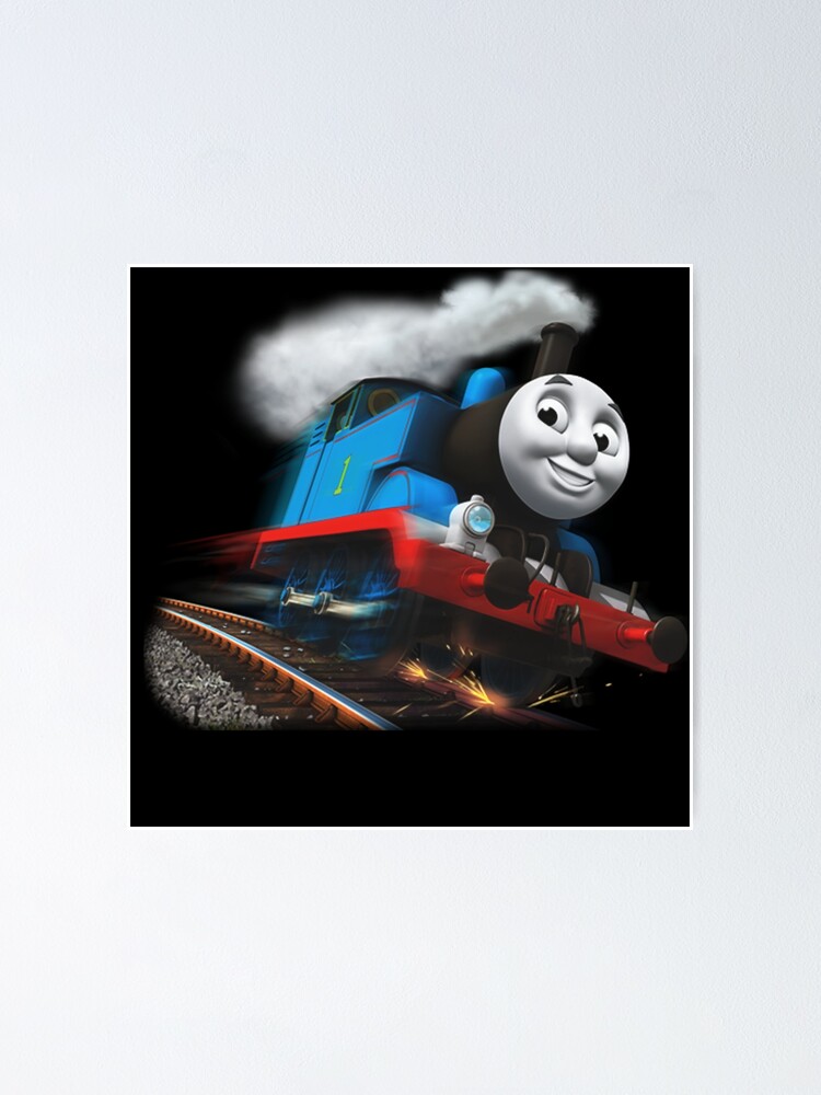 "Thomas Smiley Face" Poster for Sale by lazzy-artist | Redbubble