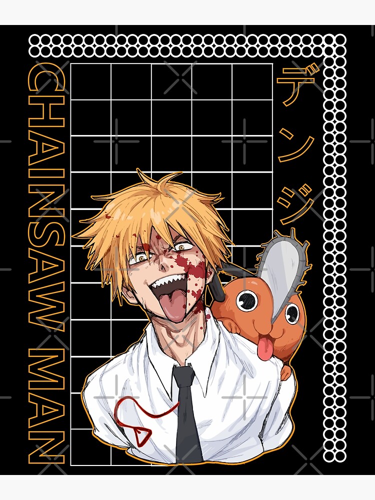 "Chainsaw Man Denji anime And Manga" Poster for Sale by HGanimeboy ...