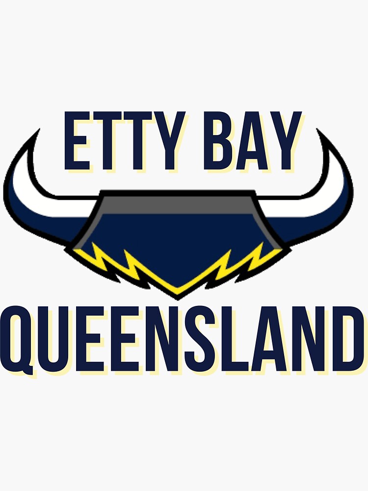 "Etty Bay Cowboys Queensland" Sticker for Sale by Benb2567 | Redbubble