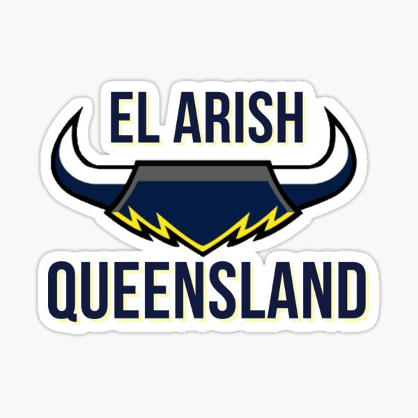 "El Arish Cowboys Queensland" Sticker for Sale by Benb2567 | Redbubble