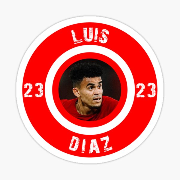"Luis Diaz" Sticker for Sale by Truefans | Redbubble