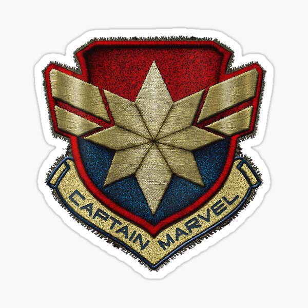 "Badge Stitch Logo Captain" Sticker for Sale by Conelisa | Redbubble