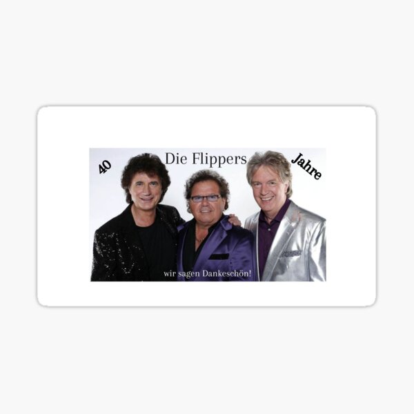 "The Flippers - Horizontal" Sticker for Sale by RajasFavorites | Redbubble