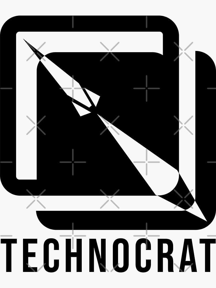 "Armored Core 4 - Technocrat Corporation - Logo Positive" Sticker for ...
