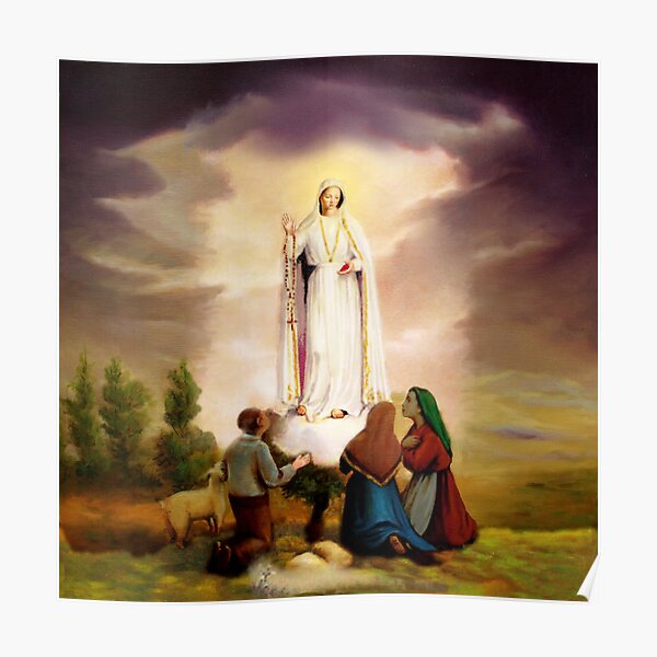 "Our Lady of Fatima" Poster for Sale by PixDezines | Redbubble
