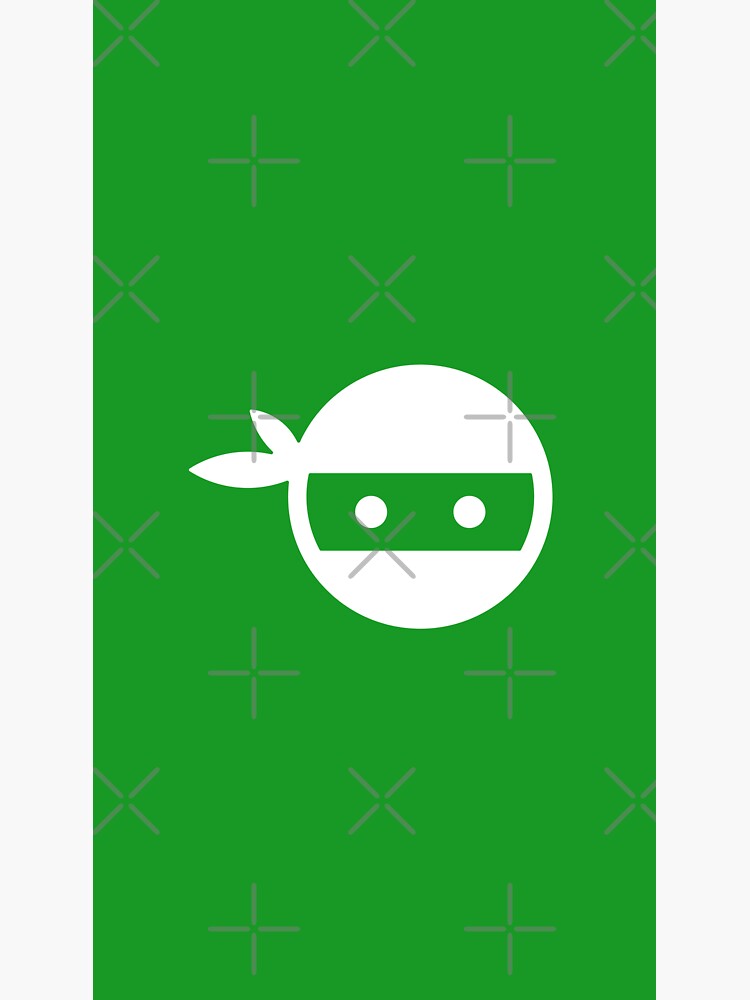 "Ninja turtles silhouette" Sticker for Sale by GreenCandy | Redbubble