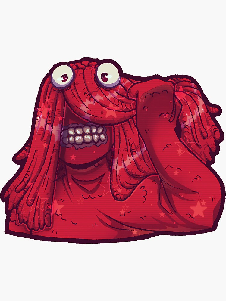"Red guy" Sticker for Sale by Stormyco | Redbubble