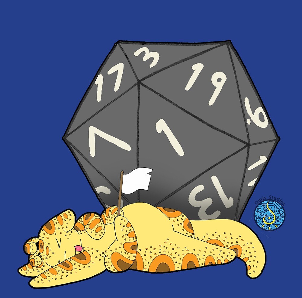 "Cat-appiler D20 Fail" by Omis | Redbubble