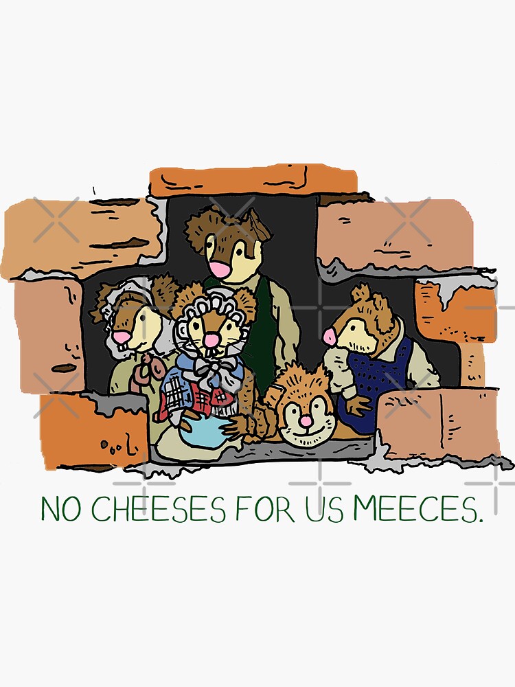 "Muppet Christmas Carol - Meeces" Sticker for Sale by JenM-Grene ...