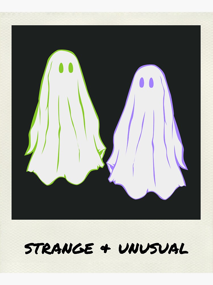 "Strange & Unusual Ghost Photograph" Sticker for Sale by DMSpress ...