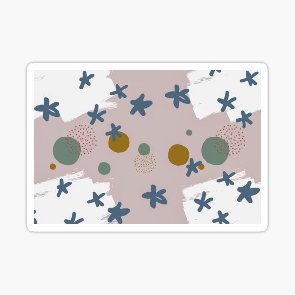 "Abstract pastel color design " Sticker for Sale by Aininurs | Redbubble