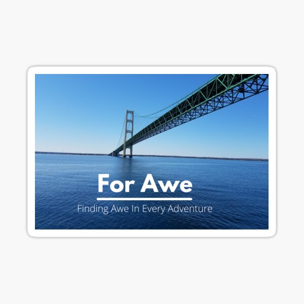 "For Awe " Sticker for Sale by KBarrett-ForAwe | Redbubble