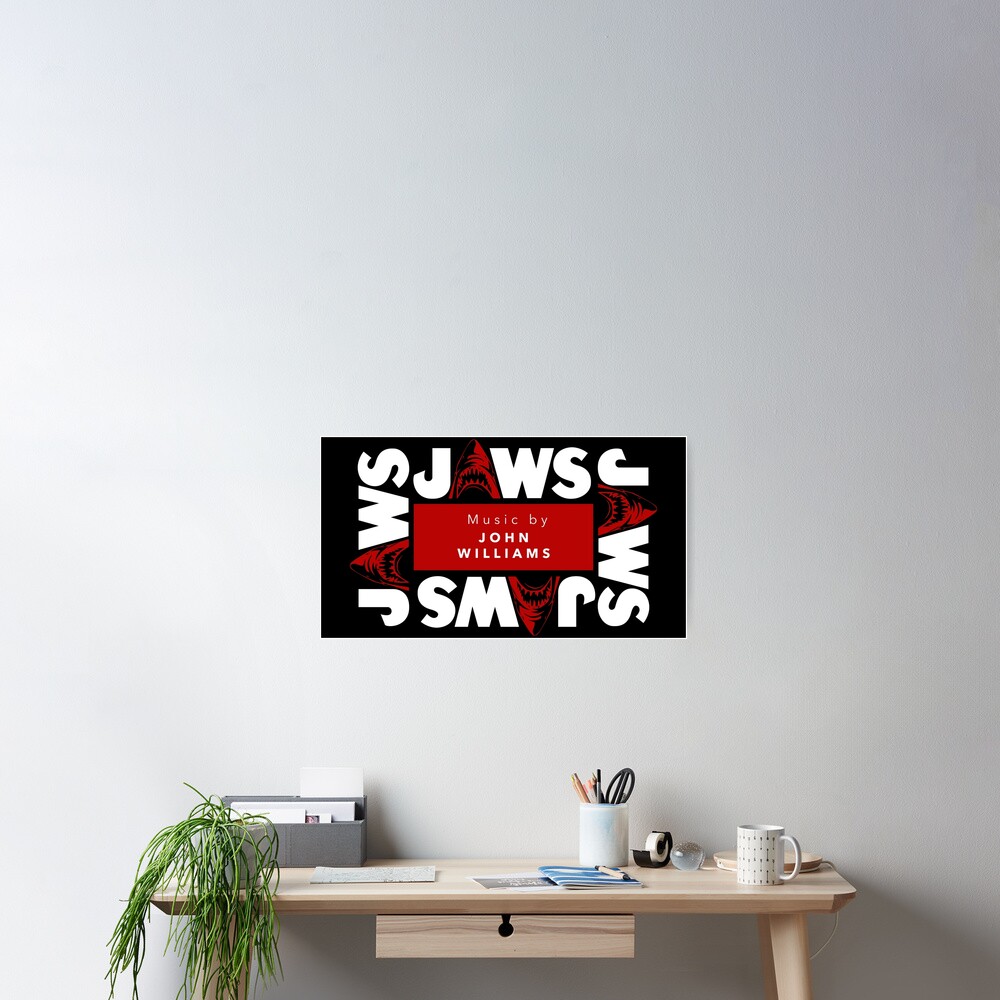 "Great white shark -alt-design-1" Poster for Sale by Cinefanart1 ...