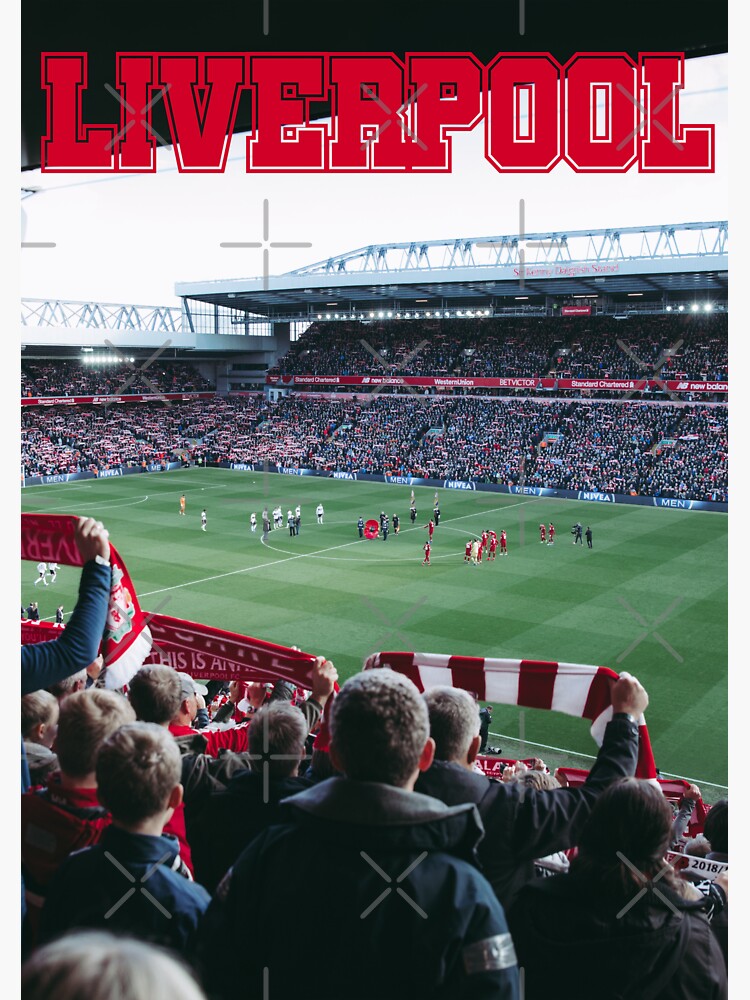 "Anfield, Liverpool" Sticker for Sale by CitiesWorldwide | Redbubble