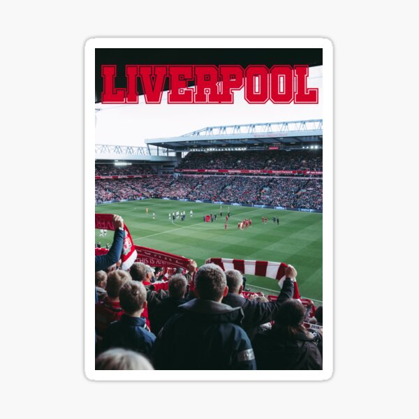 "Anfield, Liverpool" Sticker for Sale by CitiesWorldwide | Redbubble