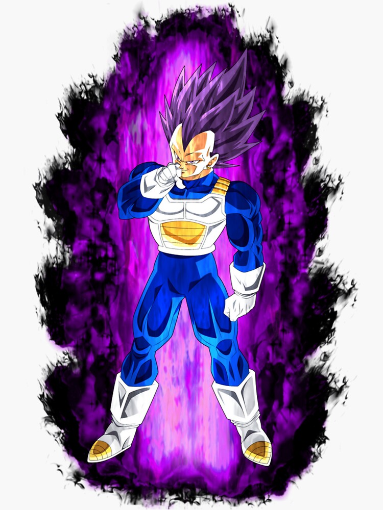 "Vegeta ultra ego" Sticker for Sale by ZORO-DESIGN | Redbubble