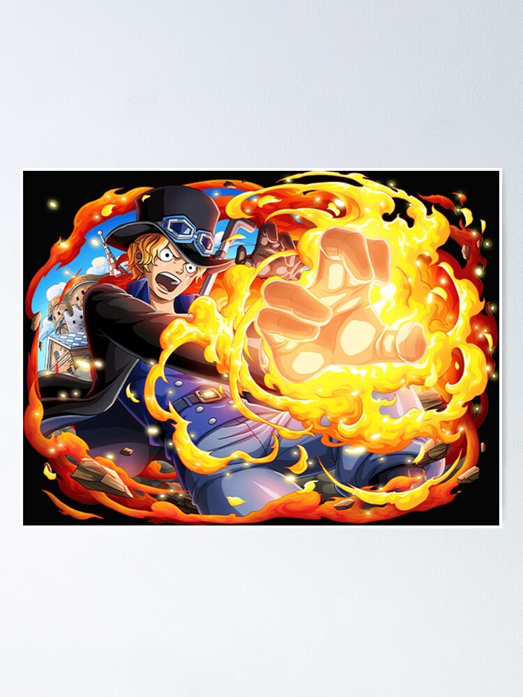 "Sabo - One Piece" Poster for Sale by khaled9999 | Redbubble
