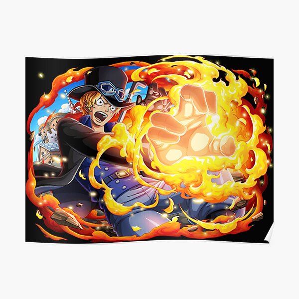 "Sabo - One Piece" Poster for Sale by khaled9999 | Redbubble