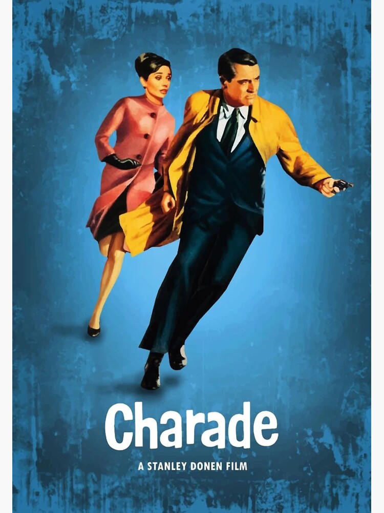 "CHARADE" Sticker for Sale by Posterista | Redbubble