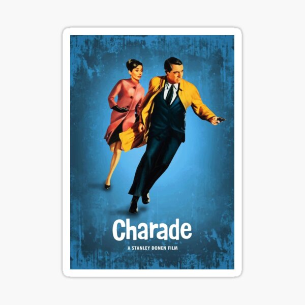 "CHARADE" Sticker for Sale by Posterista | Redbubble