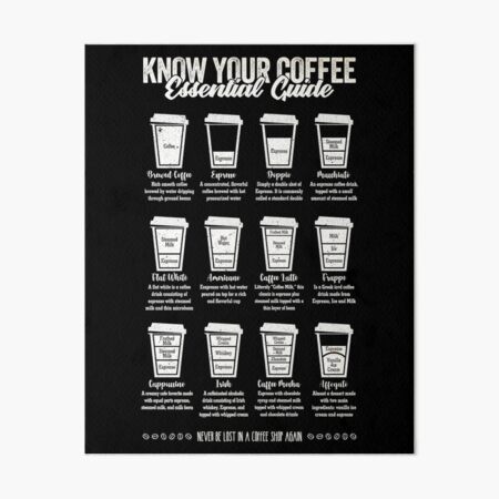 "Know Your Coffee Essential Guide Collection. What is that coffee and ...