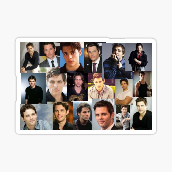 "James marsden" Sticker for Sale by MotherAndSons | Redbubble