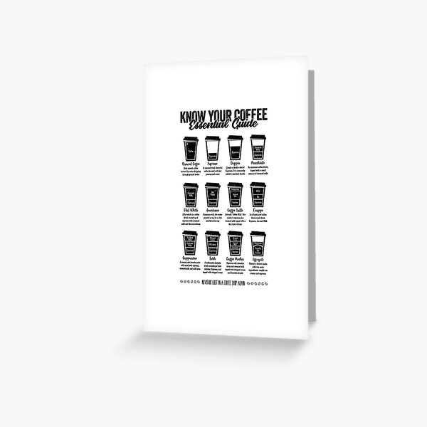 "Know Your Coffee Essential Guide Collection. What is that coffee and ...