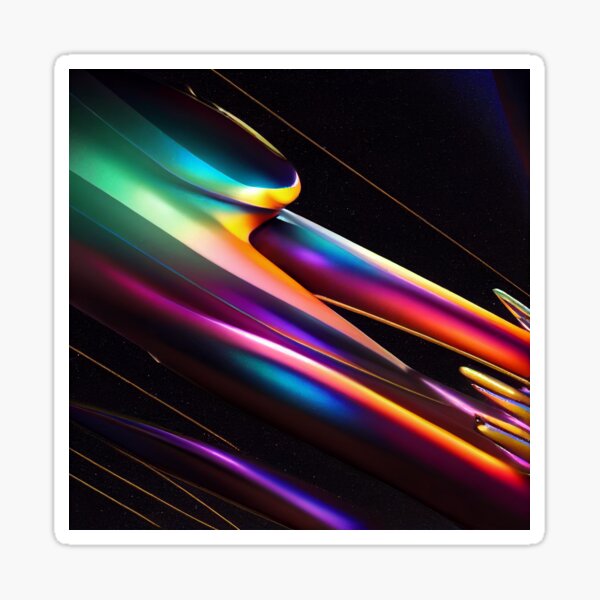 "Space Universe Galactic Fantasy Utopia Heaven Hell Shapes" Sticker for ...