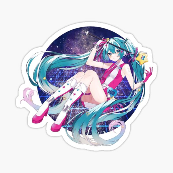"Hatsune Miku" Sticker for Sale by Otaku-Fanart | Redbubble