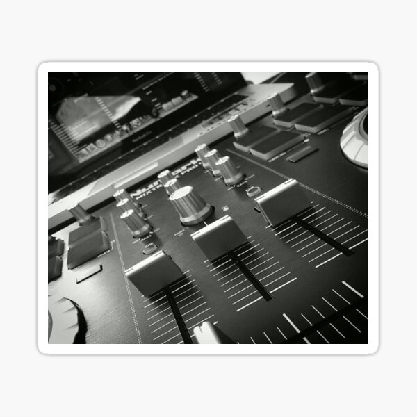 "DJ Deck" Sticker for Sale by SHARMO | Redbubble