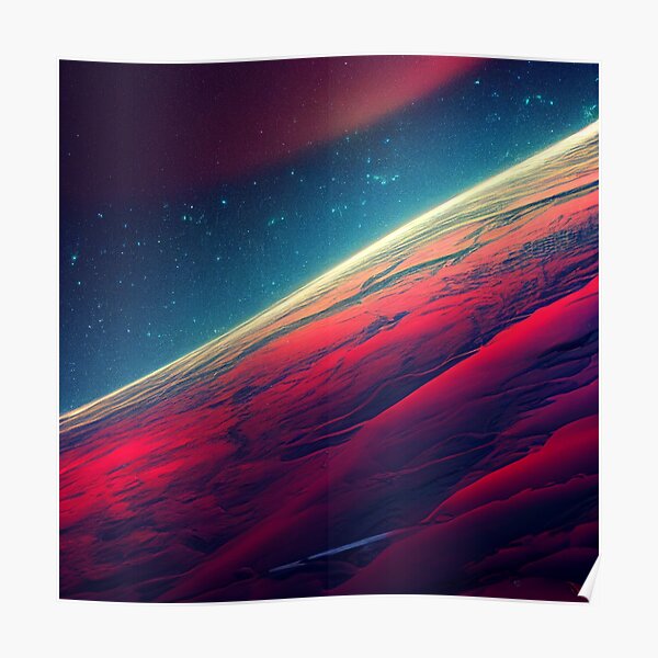 "Space Universe Galactic Fantasy Utopia Heaven Hell Shapes" Poster for ...