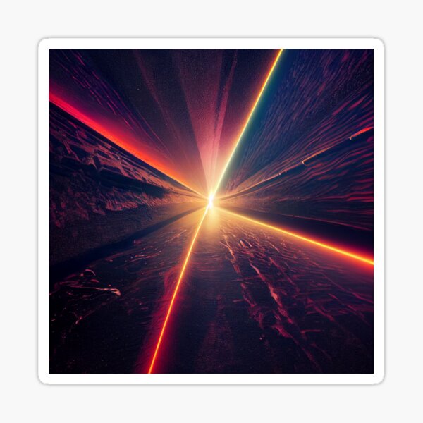 "Space Universe Galactic Fantasy Utopia Heaven Hell Shapes" Sticker for ...