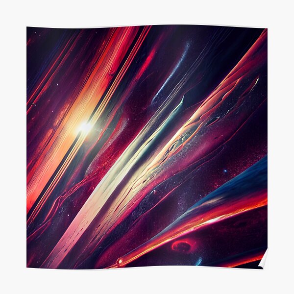 "Space Universe Galactic Fantasy Utopia Heaven Hell Shapes" Poster for ...