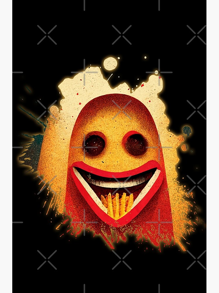 "Evil French Fries -" Poster for Sale by mayza-shop | Redbubble