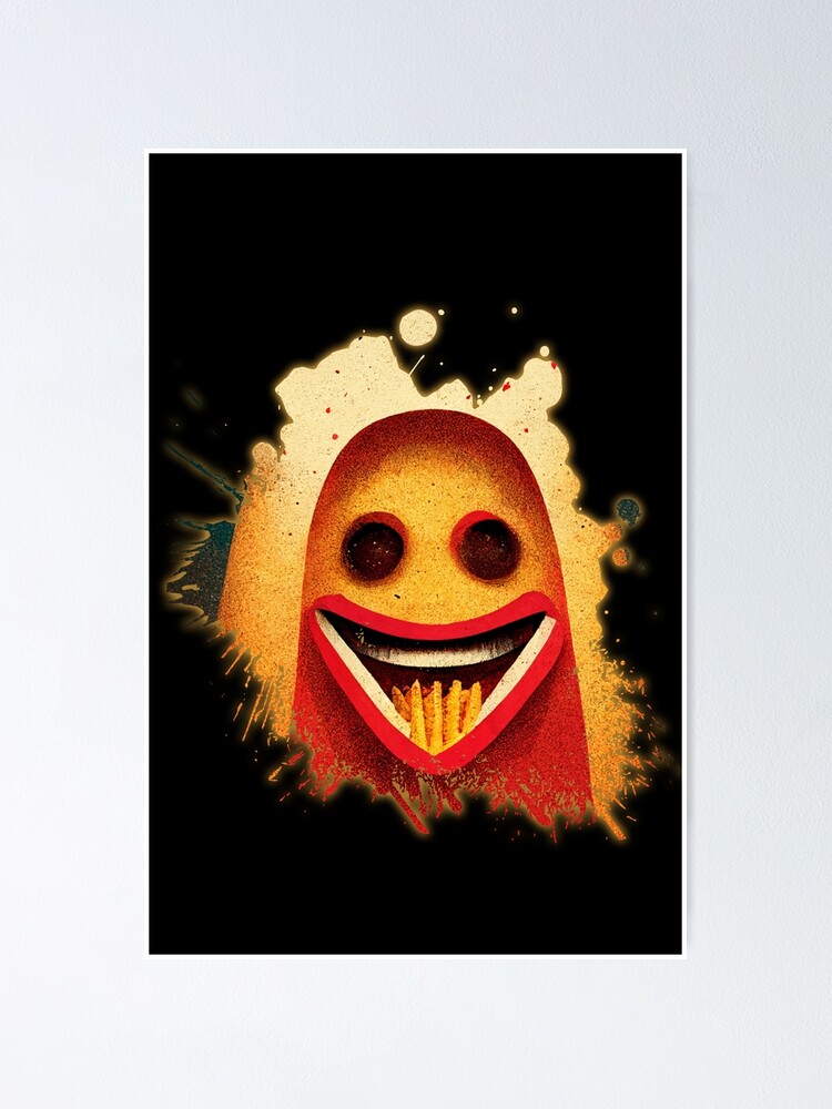 "Evil French Fries -" Poster for Sale by mayza-shop | Redbubble