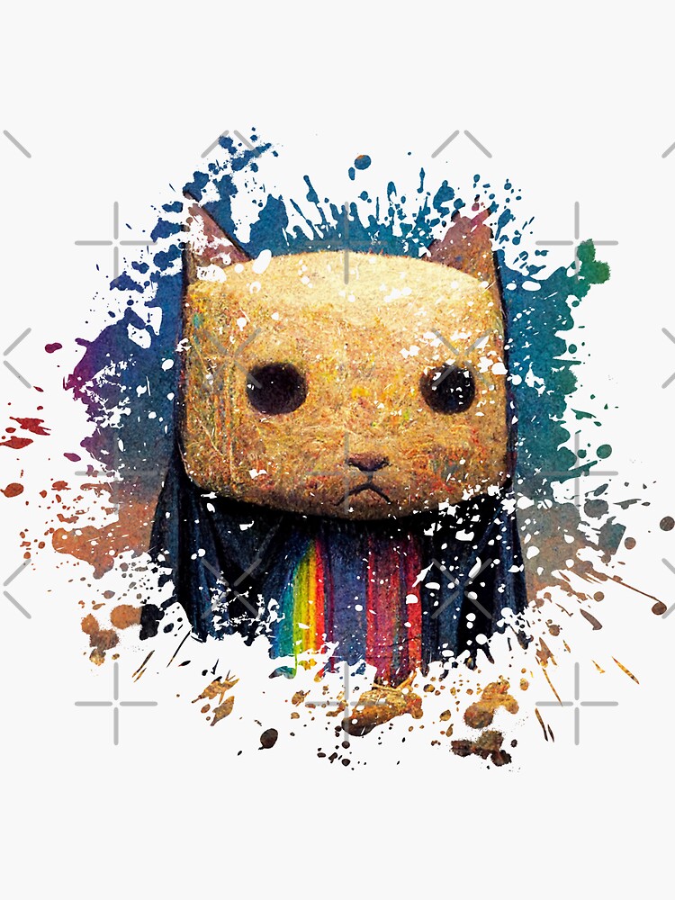 "nyan cat -" Sticker for Sale by mayza-shop | Redbubble