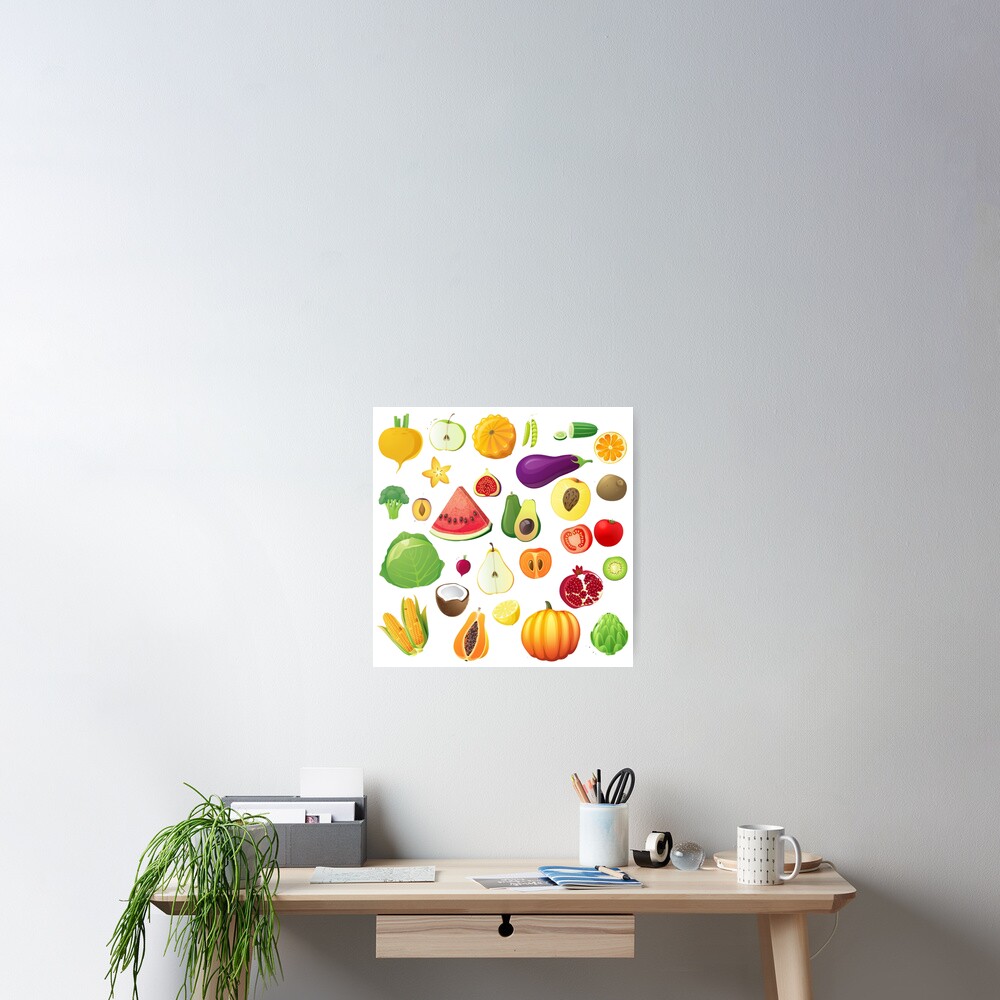 "Assorted fruits, Fruit Vegetable Drawing Illustration, Cartoon fruits ...