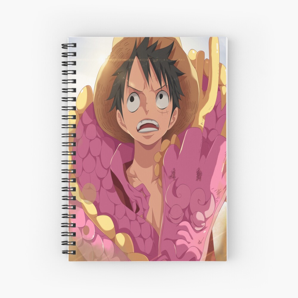 "Monkey D. Luffy and Kozuki Momonosuke | One Piece " Spiral Notebook ...
