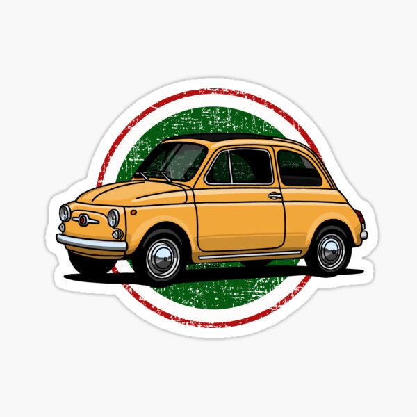 "My drawing of the transparent Italian utility vehicle with a tricolore ...