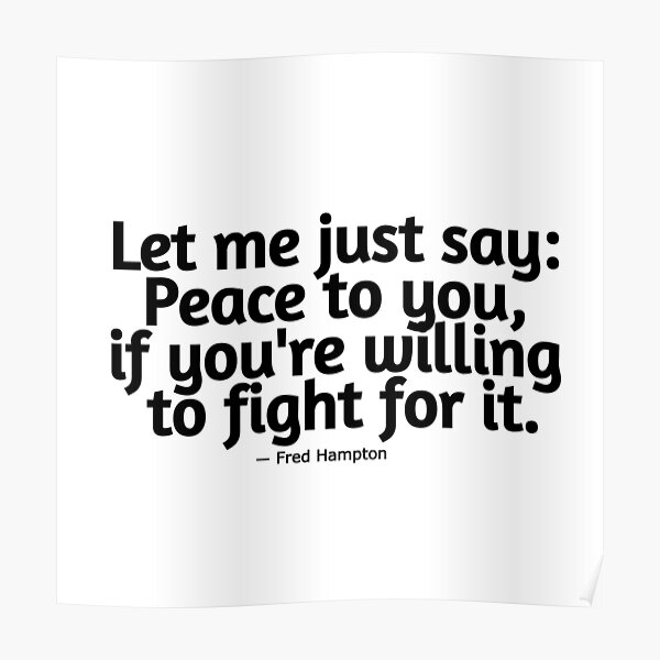 " Fred Hampton memorable quotes about power / Fred Hampton quotes ...