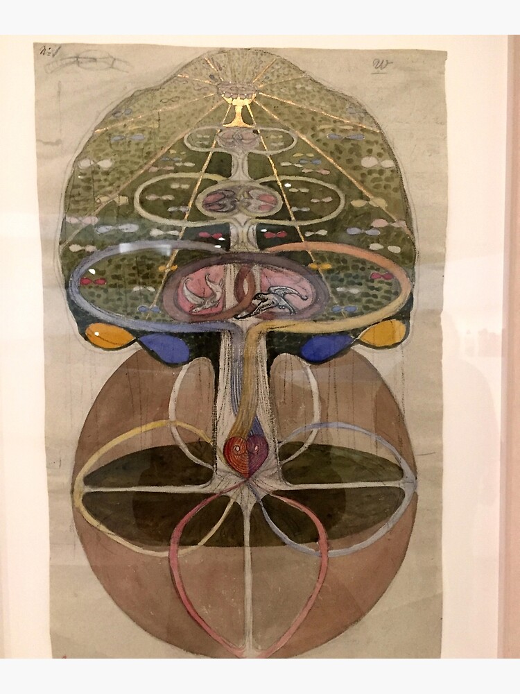 "The tree of knowledge- Paintings for the future hilma af klin" Poster ...