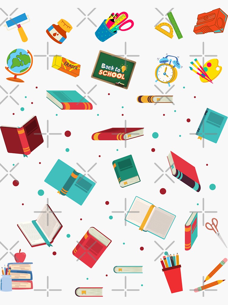 "Back to school" Sticker for Sale by XANTHIPPI | Redbubble