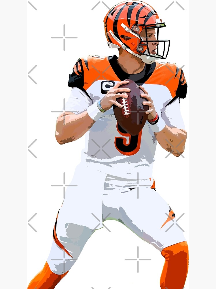 "Joe Burrow" Poster for Sale by raffrasta | Redbubble